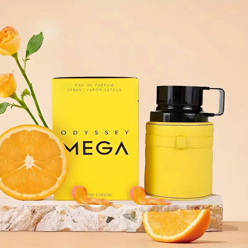 Armaf™ Odyssey Mega – 3.4oz EDP for Men, Mandarin Citrus & Sandalwood ...